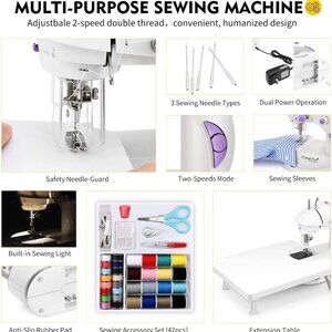 Magicfly | Other | Magicfly Mini Sewing Machine For Beginner Dual Speed ...